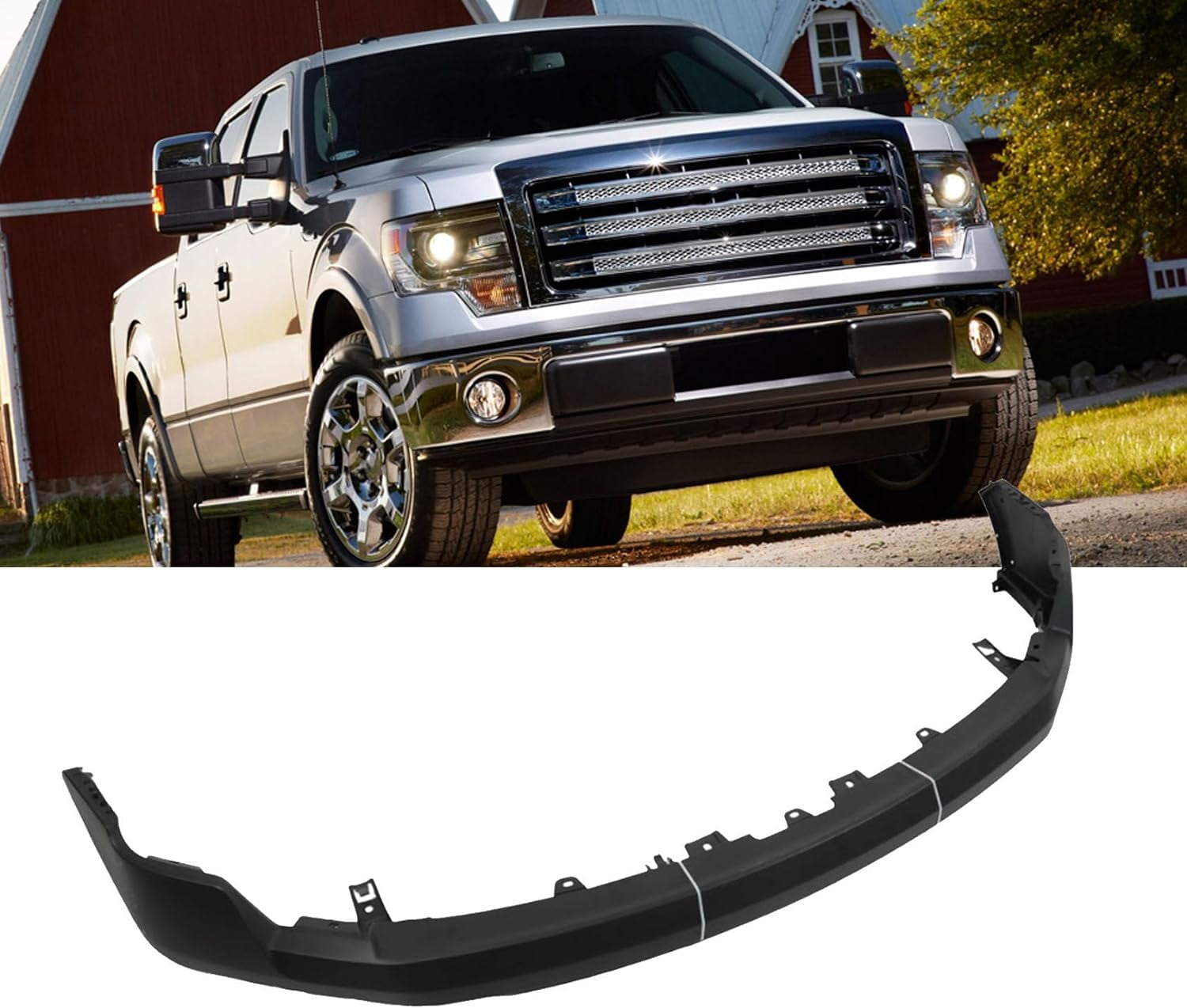 SHZAITOR Front Upper Bumper Cover with Wheel Opening Moldings ...