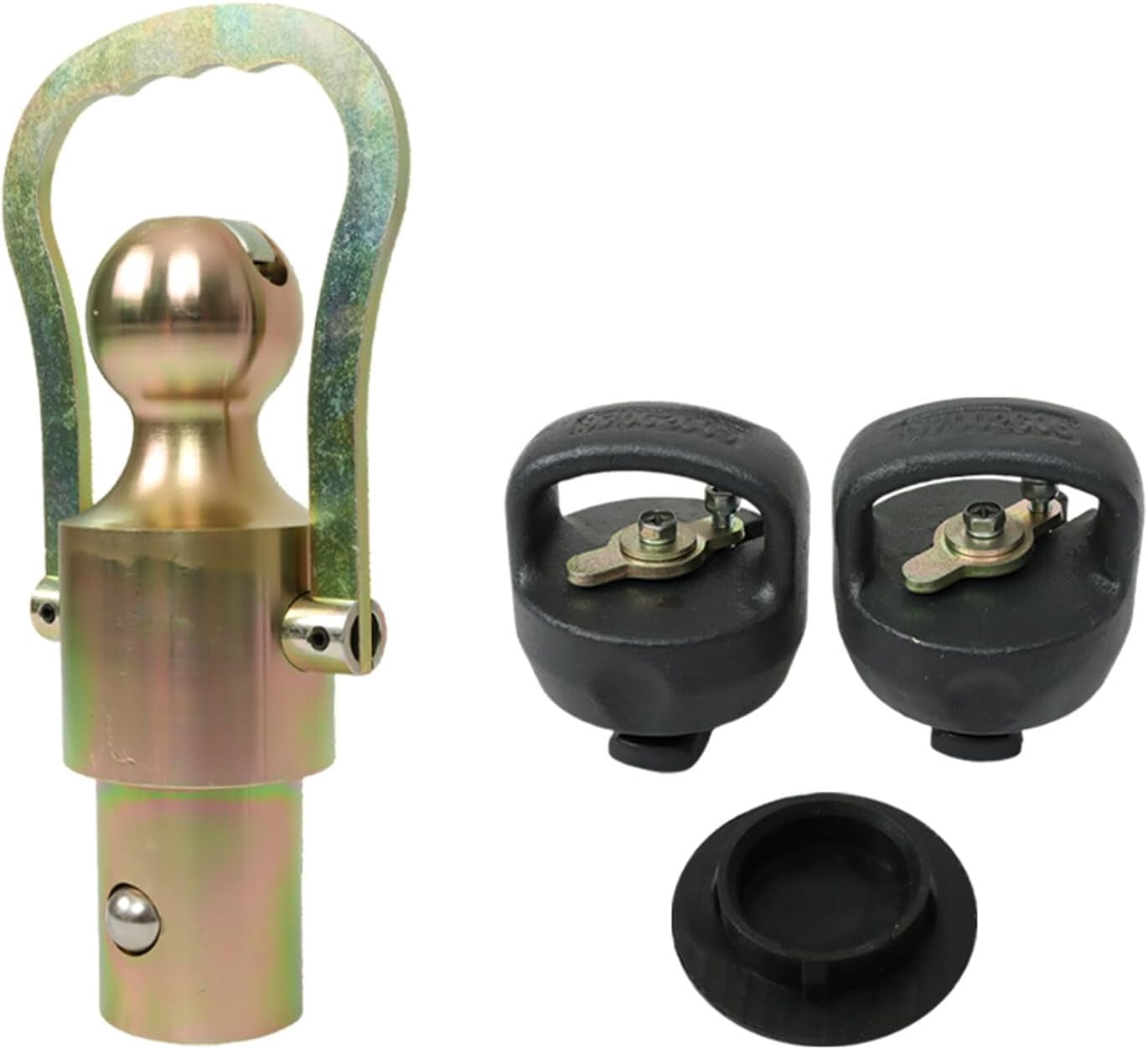 SHZAITOR Gooseneck Ball and Safety Chain Kit Replacement for Sierra ...