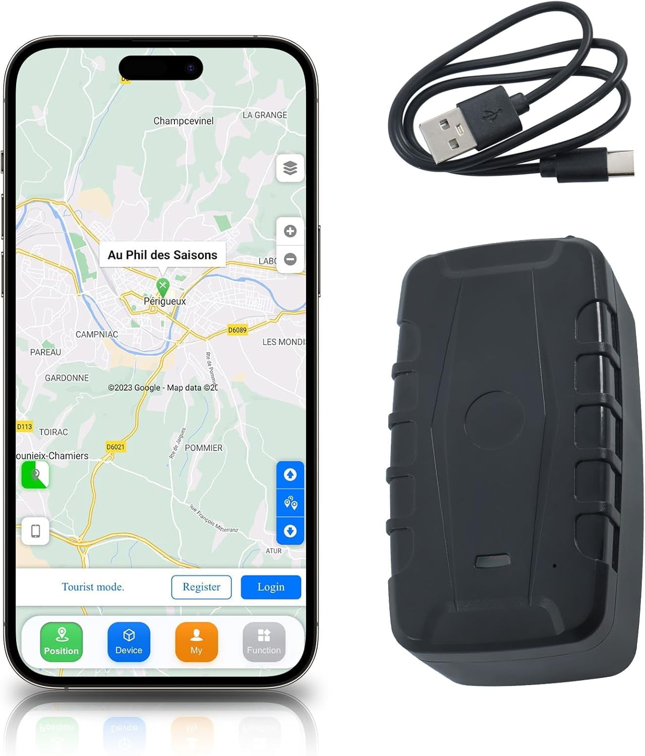 SHZAITOR Hidden Magnetic GPS 4G LTEE Real-time Car Tracking Multi Alerts Device, Electronic ...