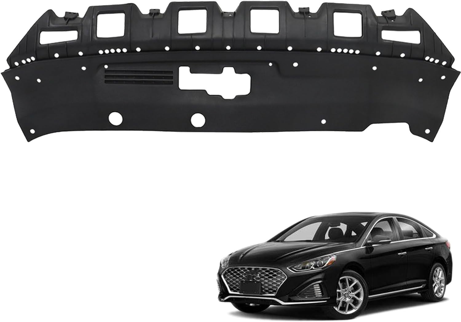 SHZAITOR Radiator Support Cover Upper Replacement for 2018 2019 Sonata ...