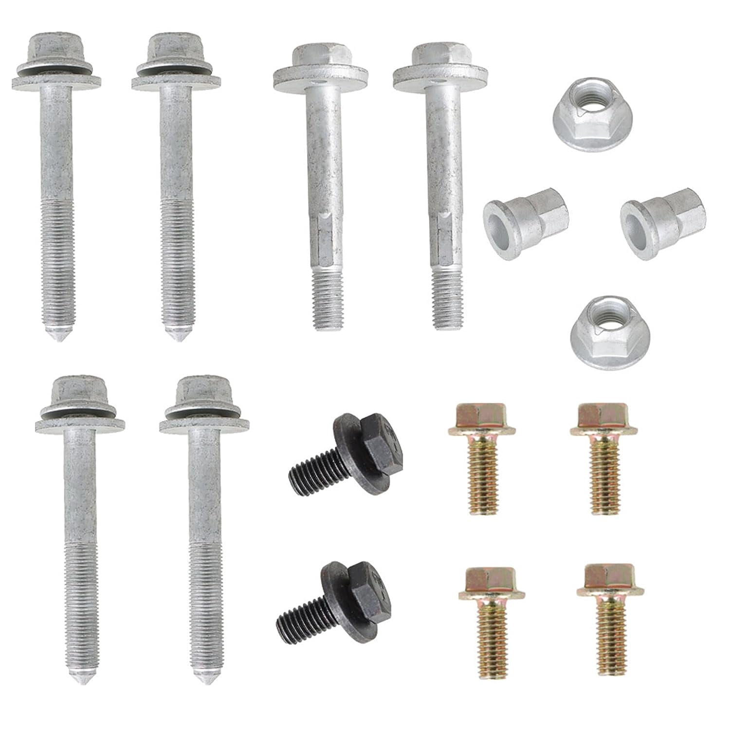 SHZAITOR Rear Crossmember Subframe Bolt Kit 68211933AB 6104711AA ...
