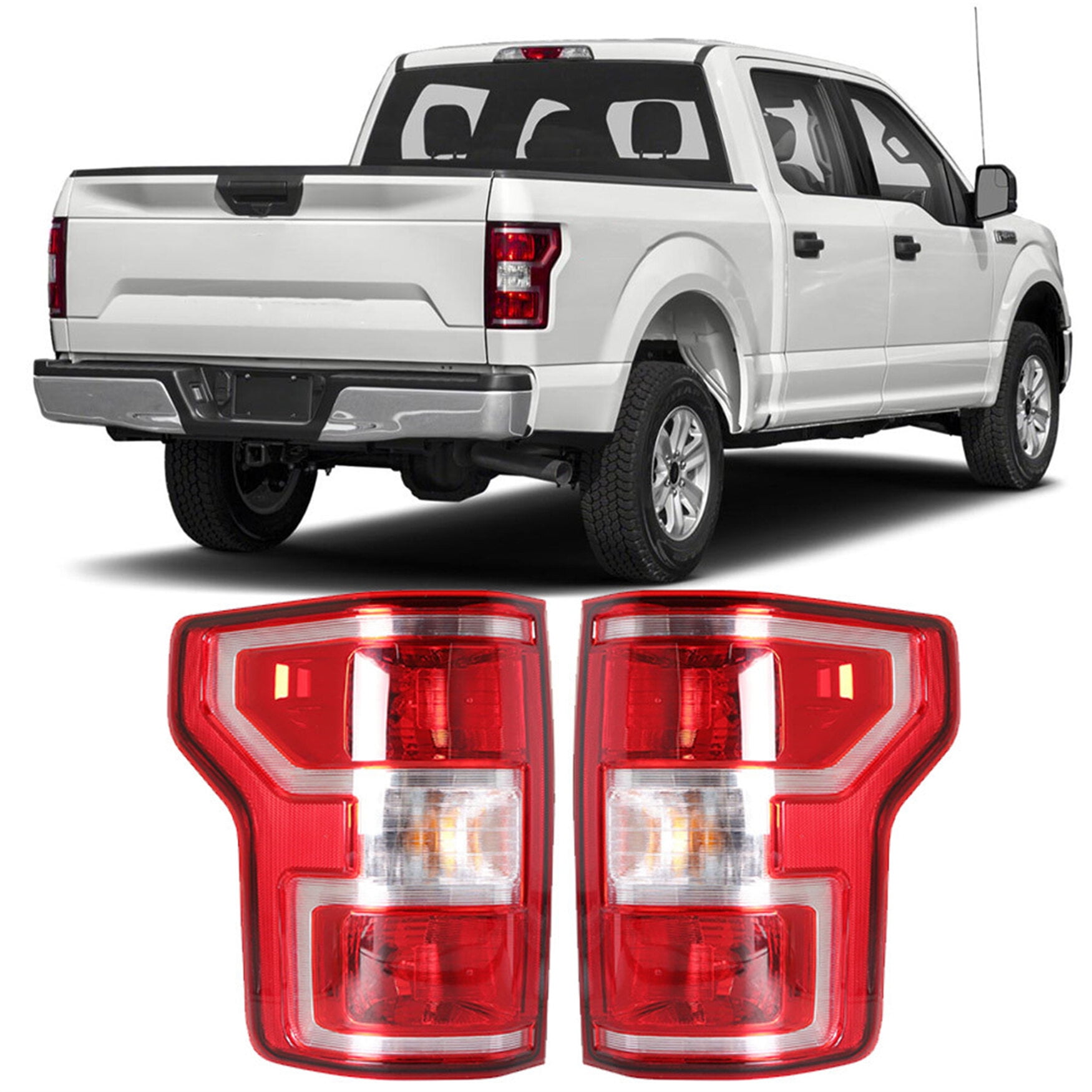 SHZAITOR Rear Tail Light Lamp Assembly Replacement for 2018 2019 2020 ...