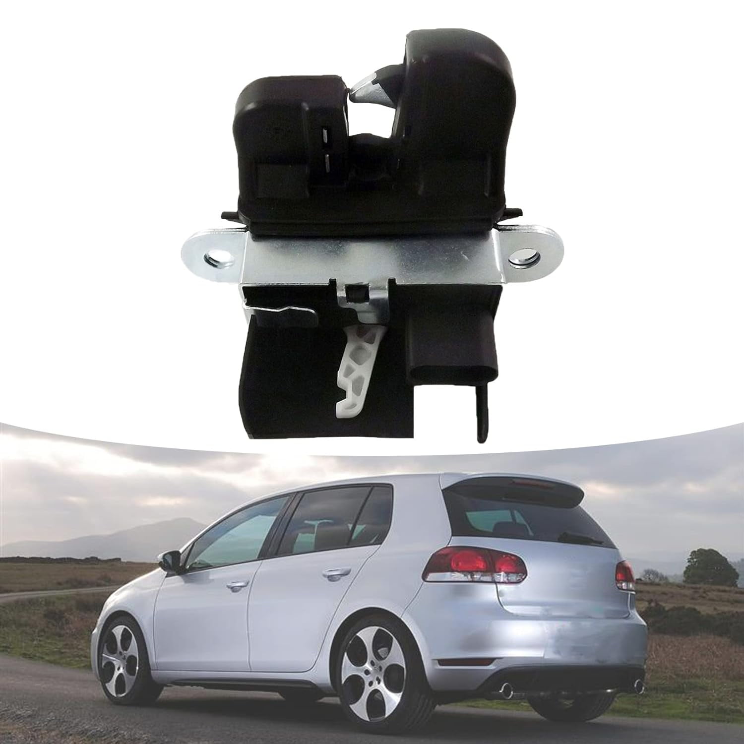 SHZAITOR Rear Trunk Boot Lid Lock Latch Replacement for 2009-2013 Golf ...