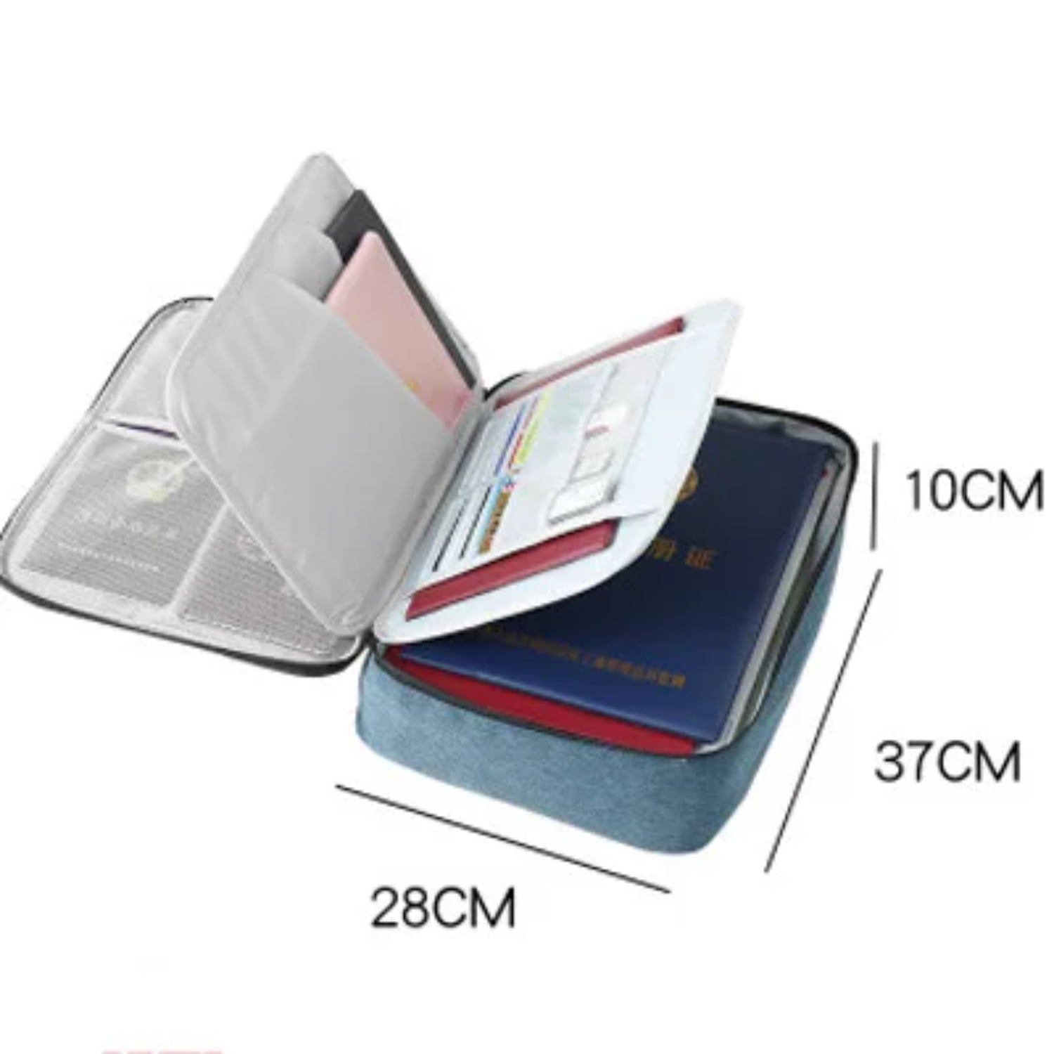 SHZHGF Stylish New Travel Multi-Function Passport Bag for Storing ...