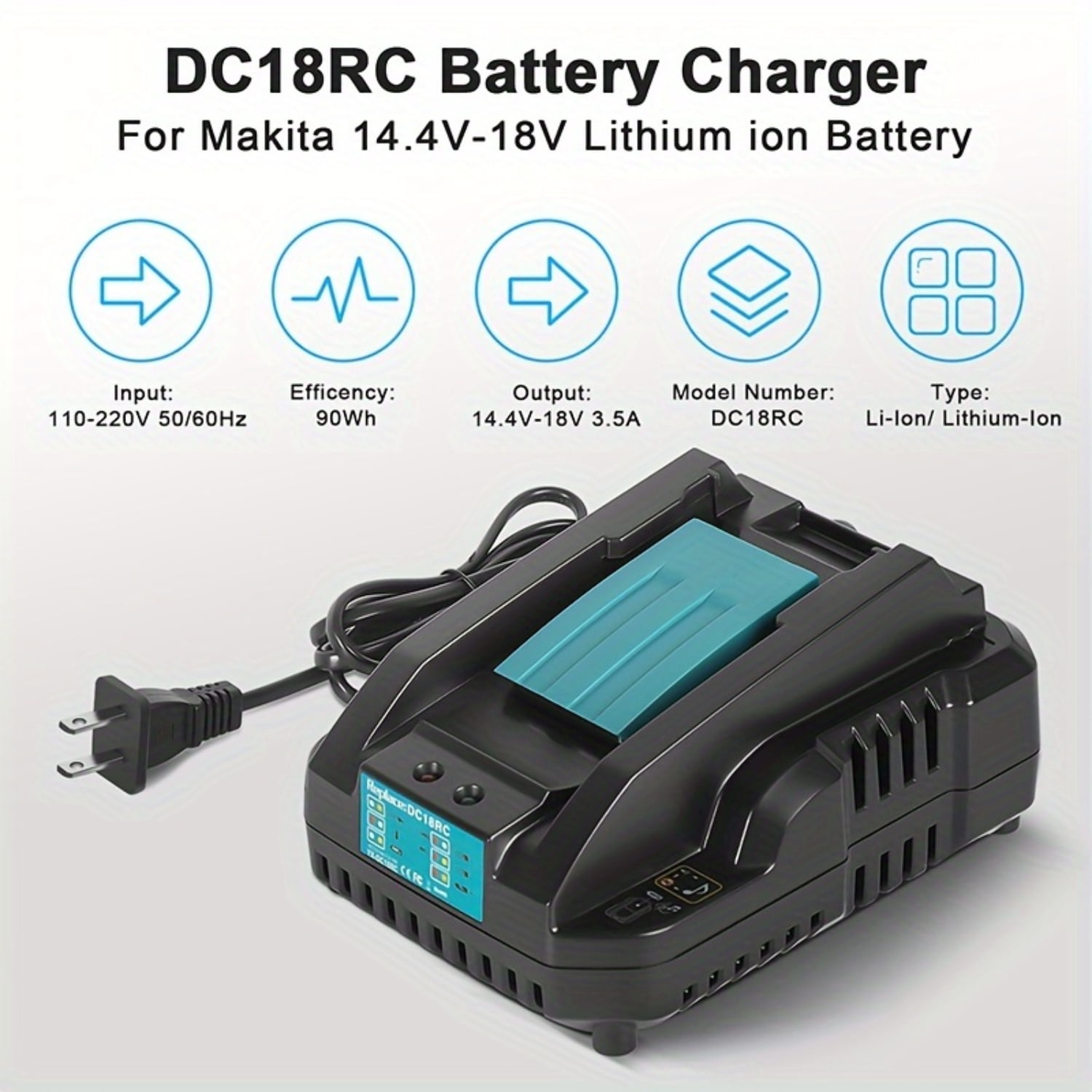 SHZHHFKJCX Compact Portable Efficient Universal T-Type Double Pulse ...