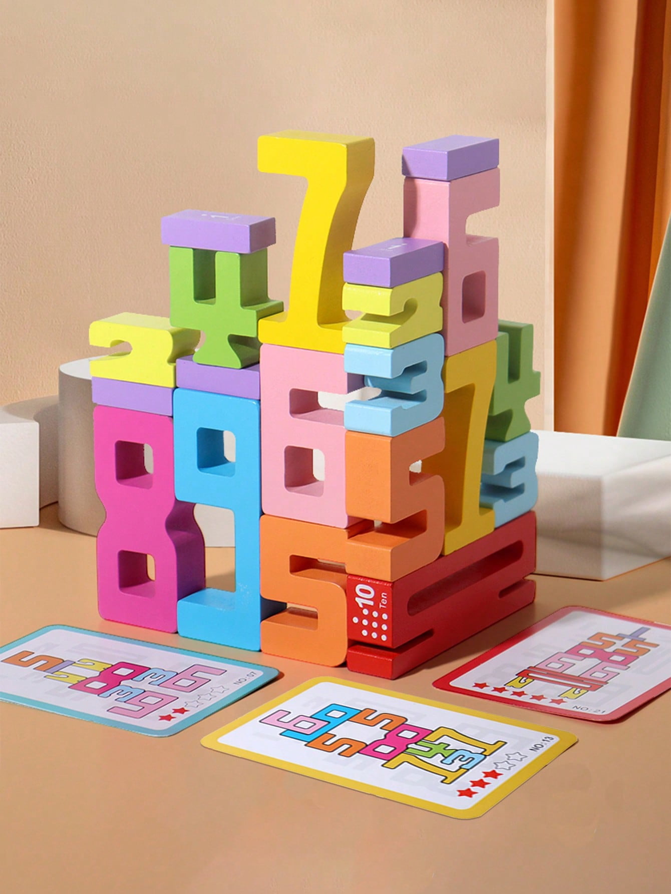 SHZHHFKJCX Educational Children‘s Digital Cognitive Building Blocks for ...