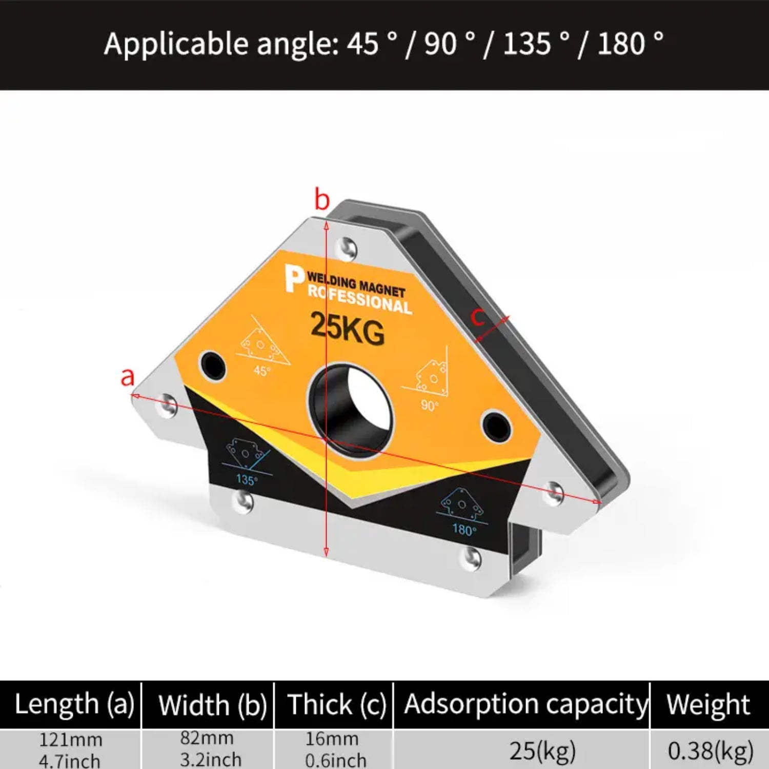 SHZHHFKJCX Magnetic OUDISI Welding Positioner - Convenient Triangle Set ...