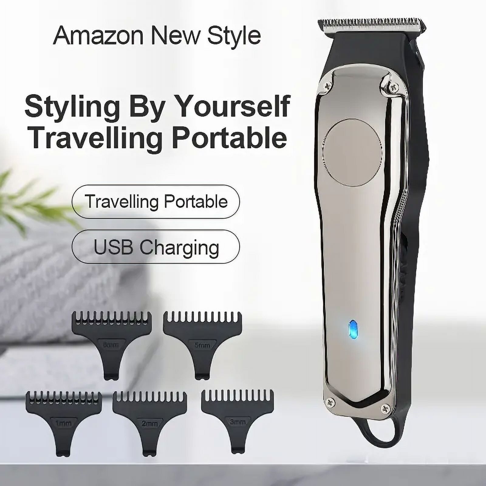 SHZHHFKJCX Modern Rechargeable Men‘s Hair Clippers for Oil Head Fade ...