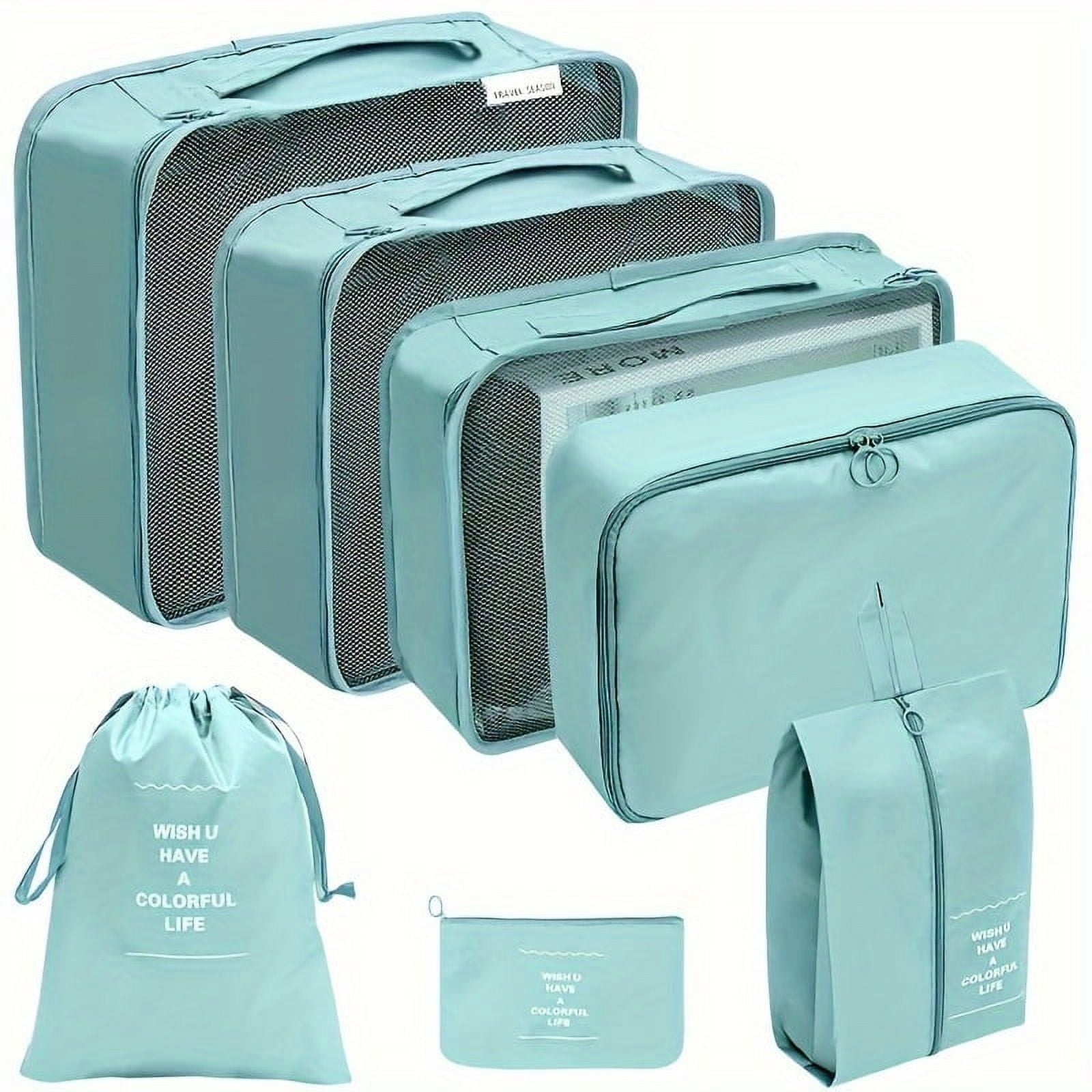 SHZHLAIFUZB Ultra-Organized Lightweight Travel Packing Cubes Set ...