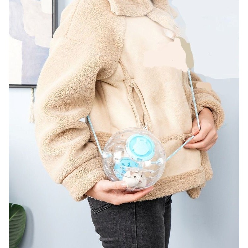 SHZHLAIFZB Exciting Hamster Mobile Field Sieve Experience at Amusement Park - Durable Acrylic ...