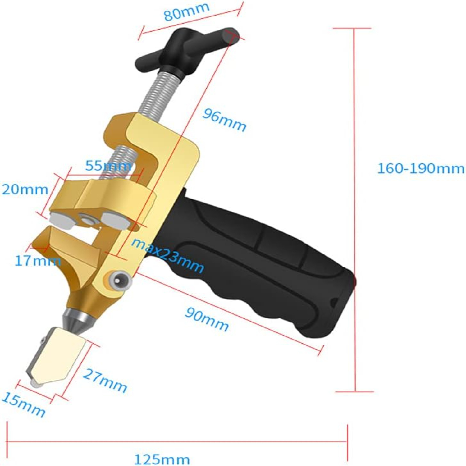 SHZHMN Compact lightweight and versatile ceramic tile cutter for ...