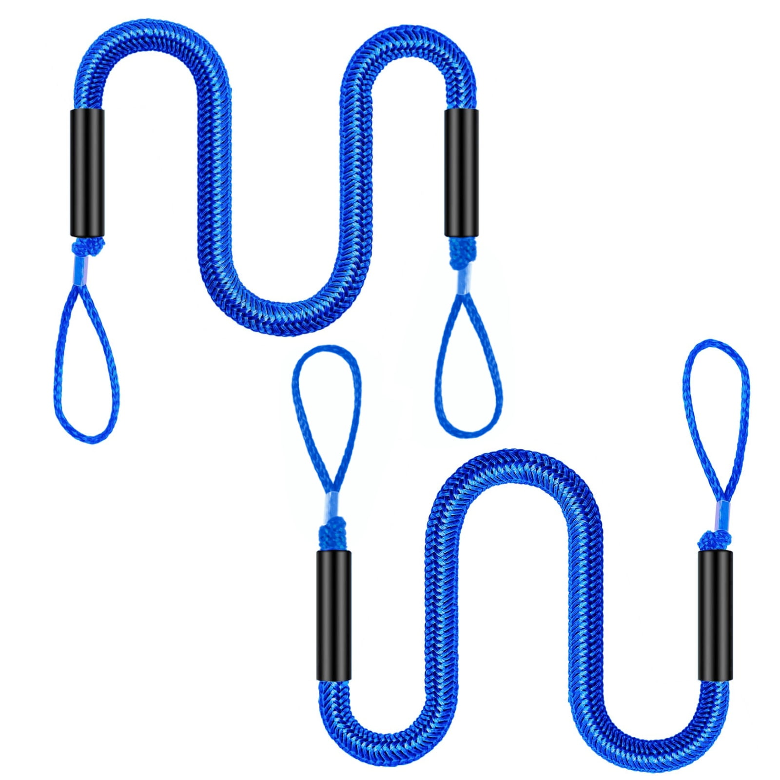 SHZHRUKUNSHM Heavy-Duty 4Ft Bungee Dock Lines - Versatile Universal ...