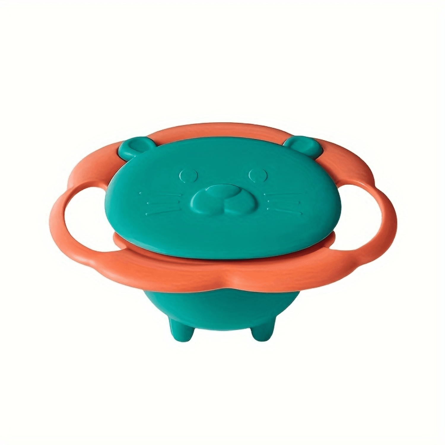 SHZHSDWEIJ Rotating Lion Balance Non-slip Eating Gyroscope Bowl ...