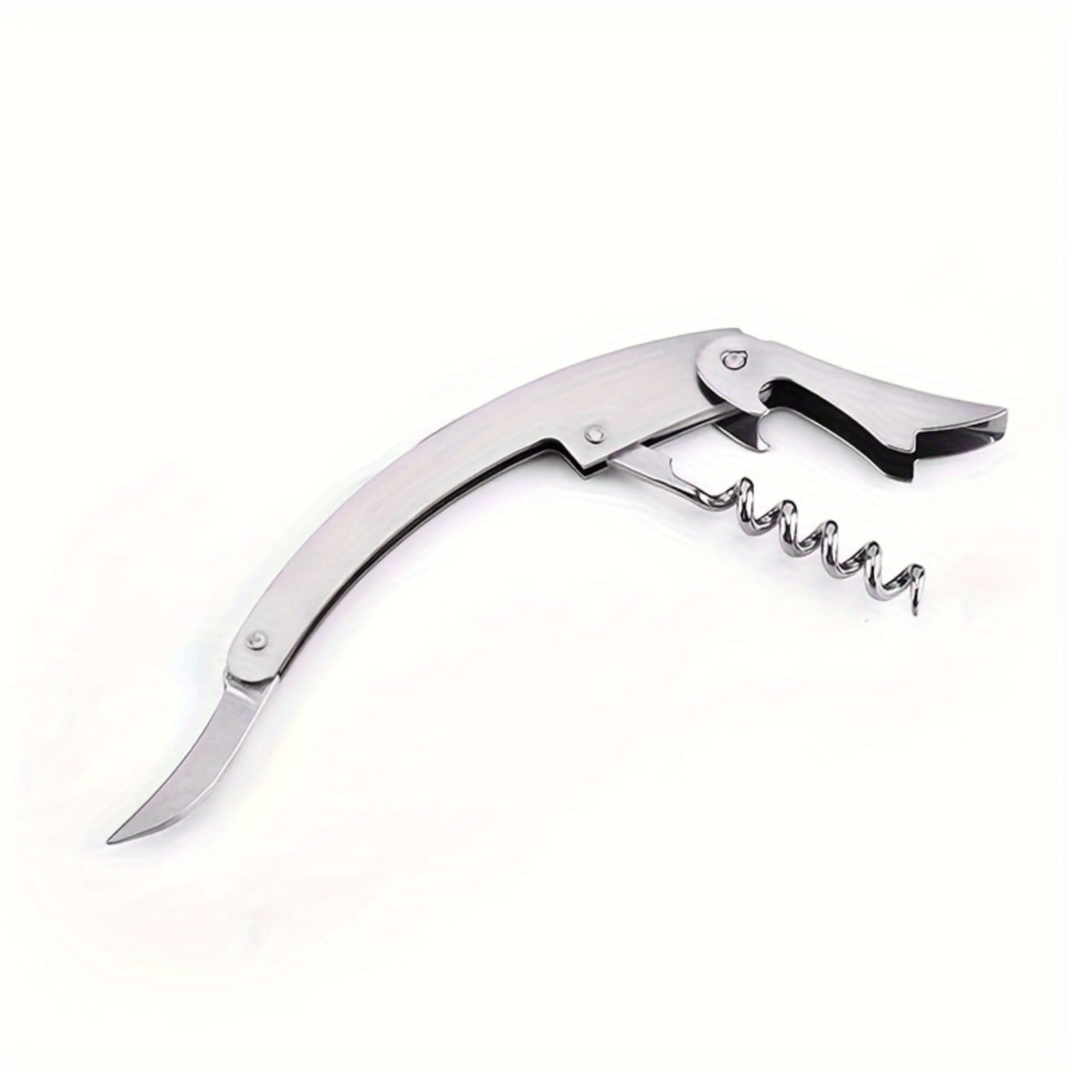 SHZHYIQIMR Sharp Micro-Serrated Spring-Loaded Single-Lever Wine Bottle ...