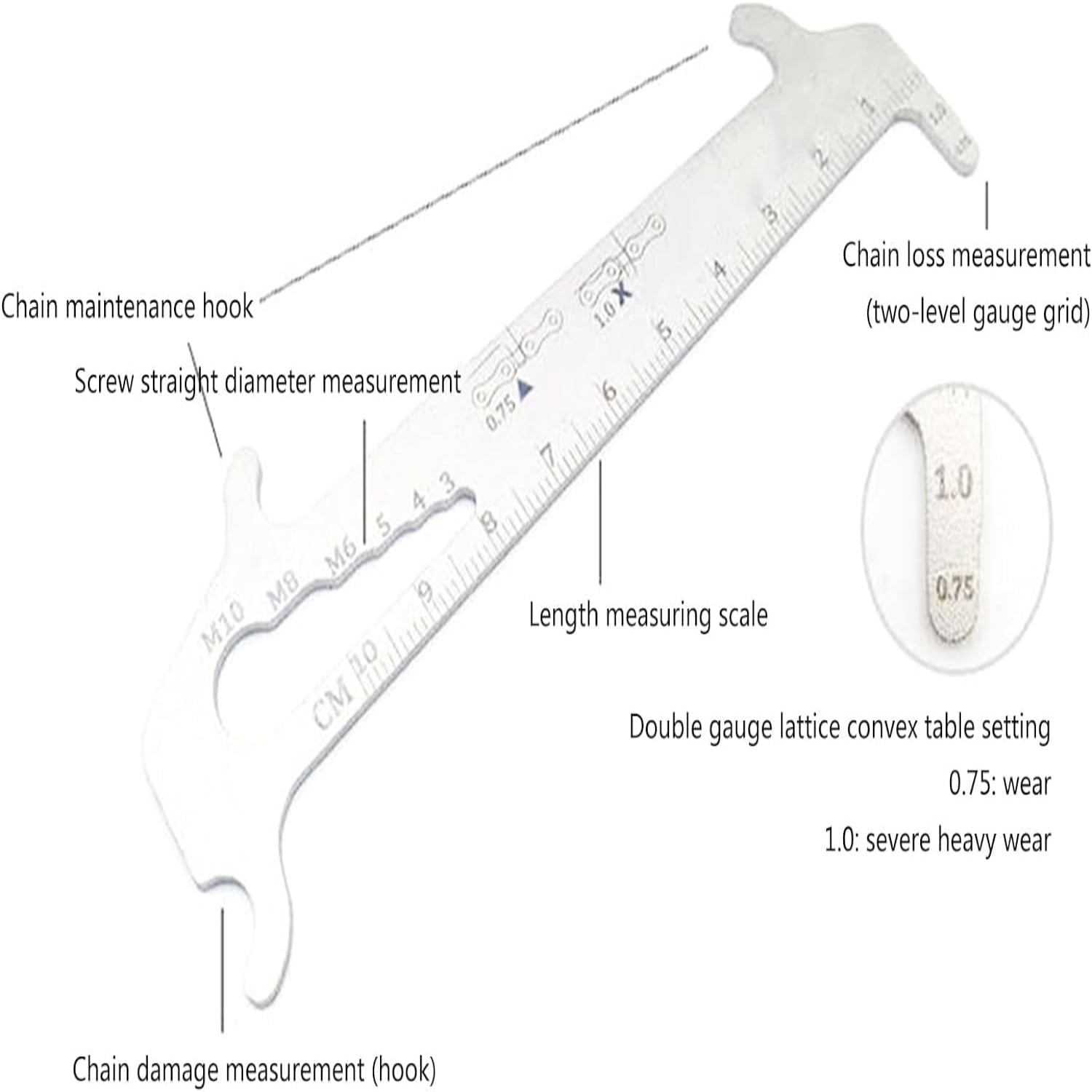 SHZHYUESONGKJ High-Quality Durable Chain Wear Indicators - Essential ...
