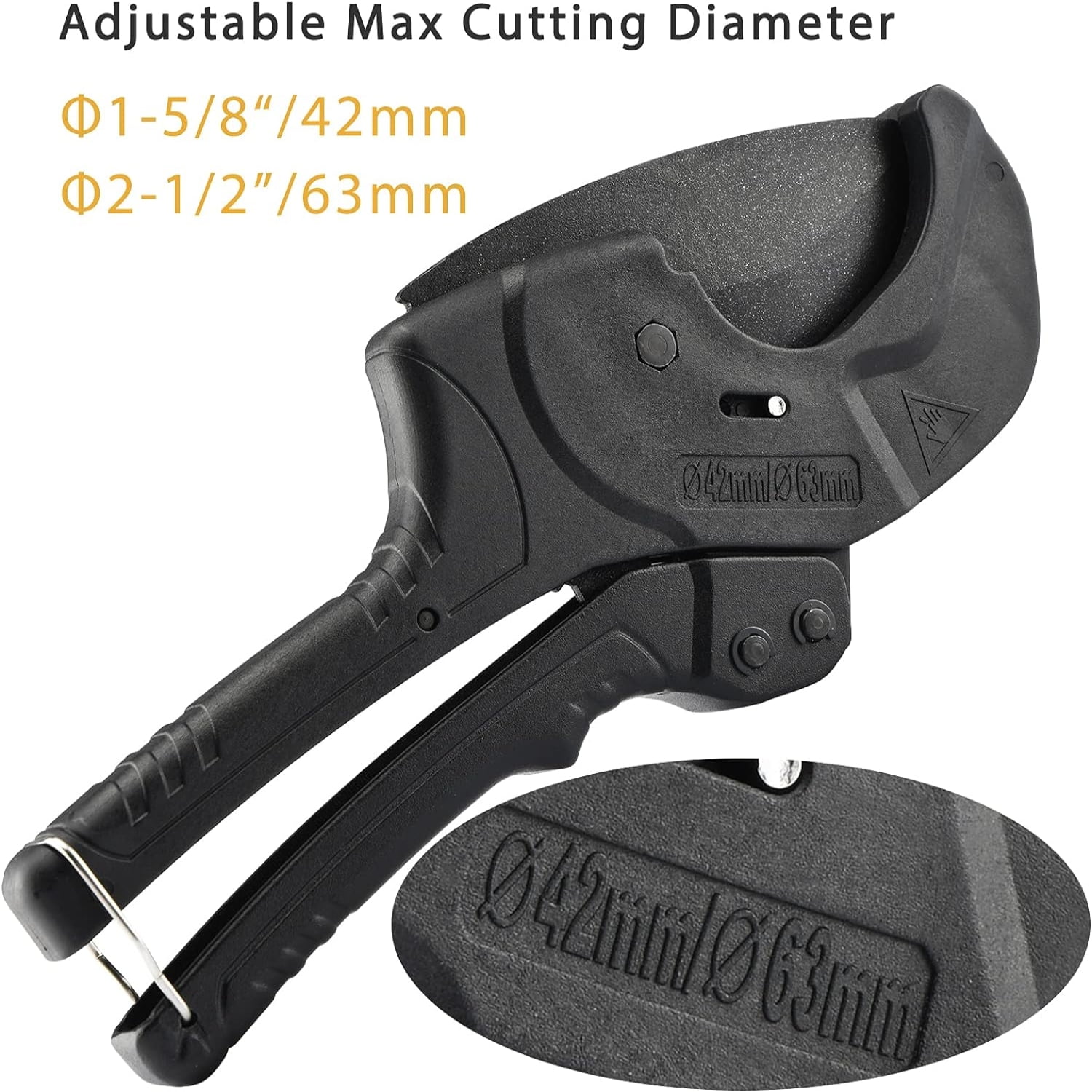 SHZHYUESONGKJ Highly Efficient and Durable PVC Pipe Cutter with Spring ...