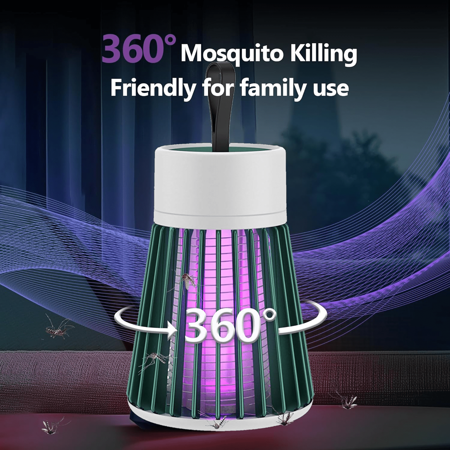 SHZHYUESONGKJ Portable Flying Insect Trap - Indoor and Outdoor Mosquito ...