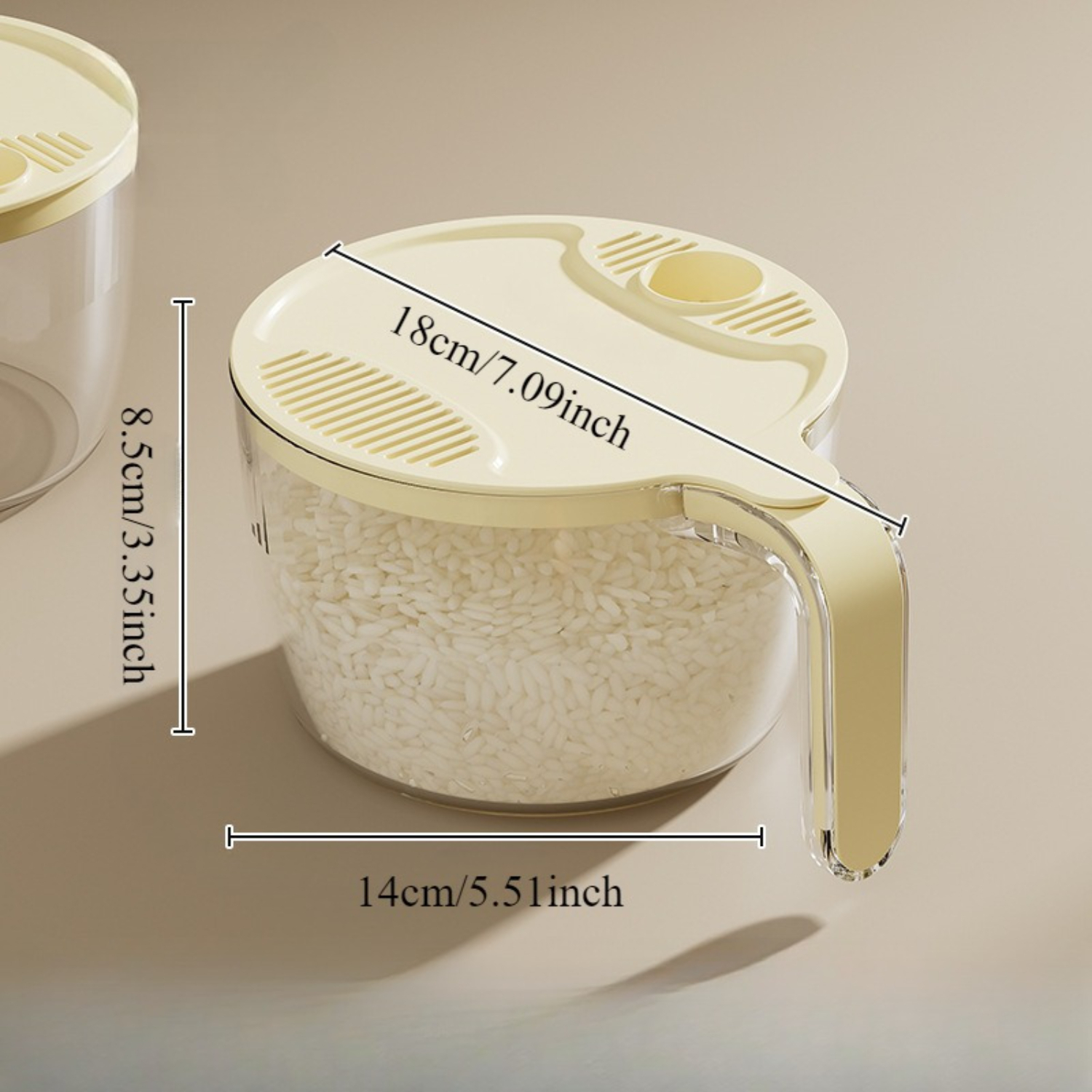 SHZHYUESONGKJ Versatile Bohemian Style Rice Washing Basket - Leak-Proof ...