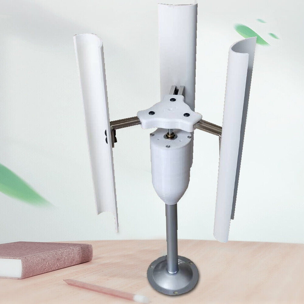 SHZICMY 12V Vertical Wind Turbine Generator 3 Blades Charger Windmill ...