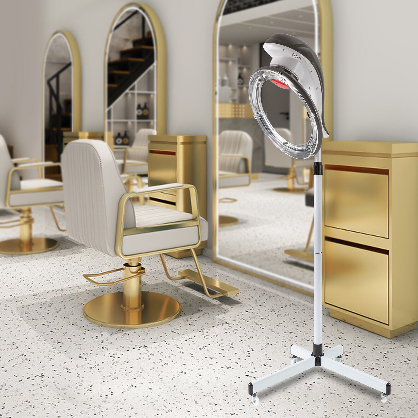 SHZICMY 360° Orbiting Infrared Hair Dryer Color Processor Salon Drying ...