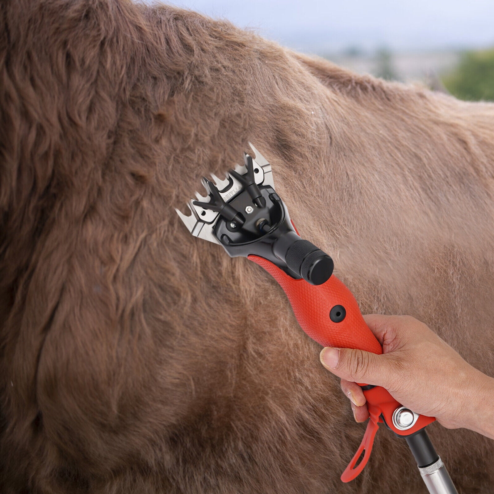 SHZICMY 360°Rotate Electric Shearing Machine Sheep Goats Clipper Single ...