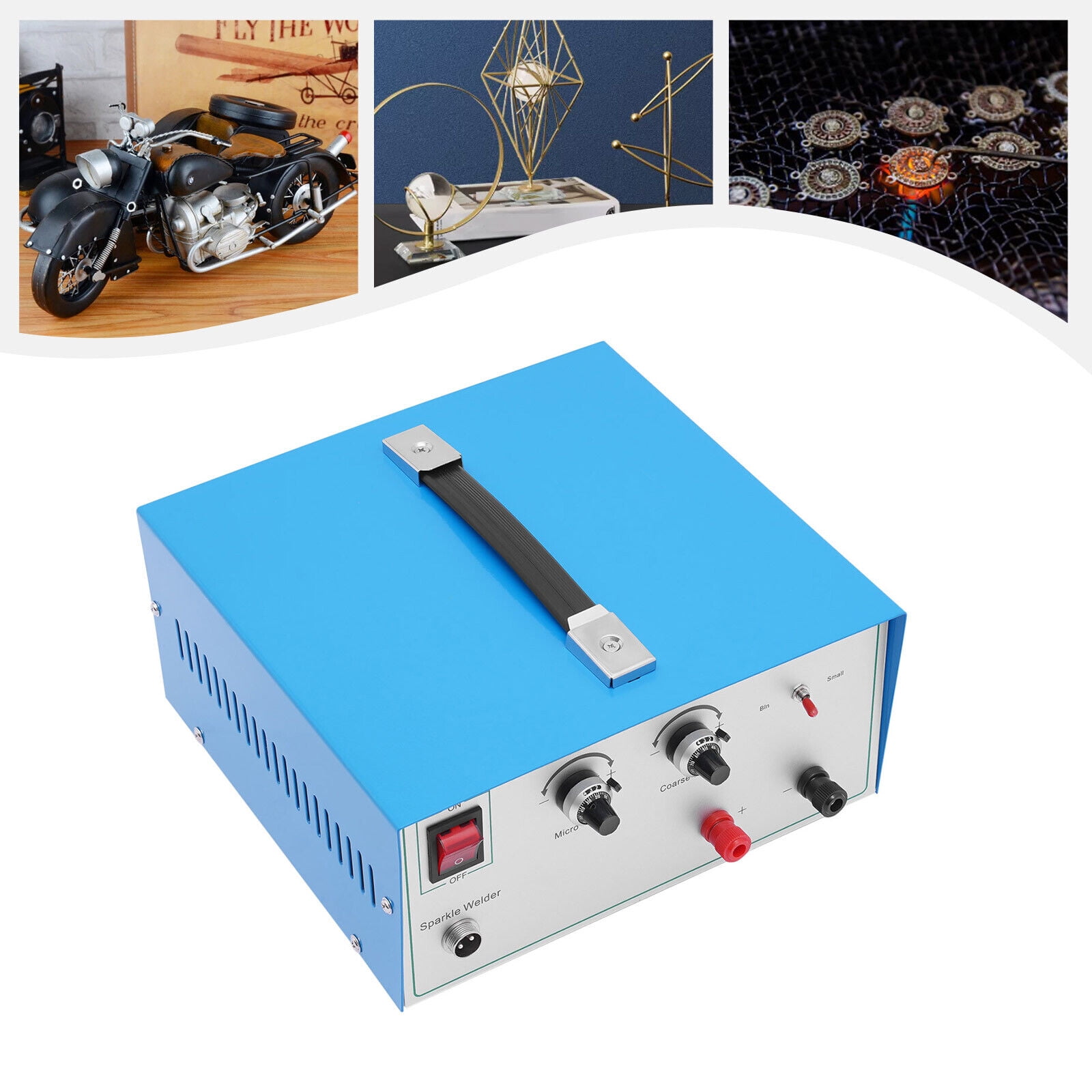 SHZICMY 600W Jewelry Welding Machine Spot Welder Gold Silver Electric ...