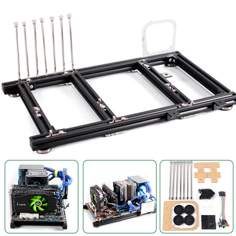 SHZICMY ATX PC Test Bench Open Fram Case Overclock DIY Open Test Bench ...