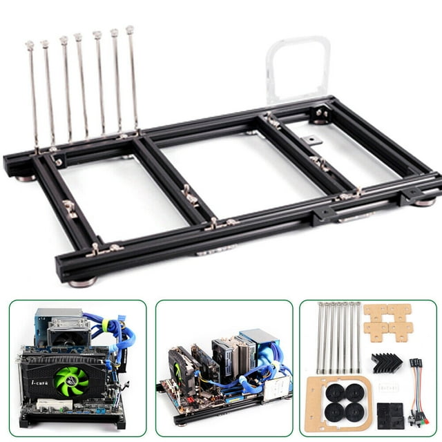 SHZICMY ATX PC Test Bench Open Fram Case Overclock DIY Open Test Bench ...