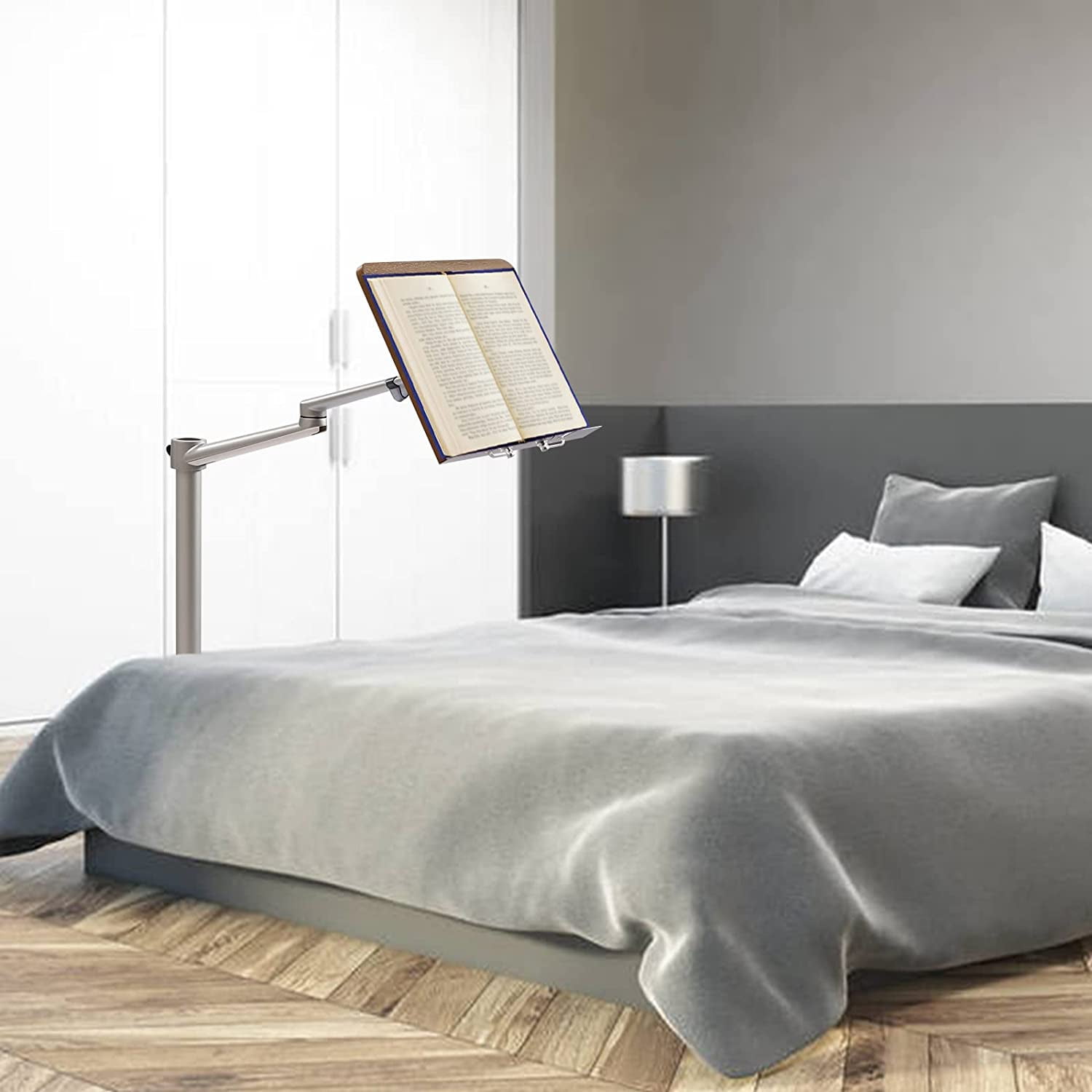 SHZICMY Adjustable Book Stand for Reading-Rotated and Liftted Metal ...