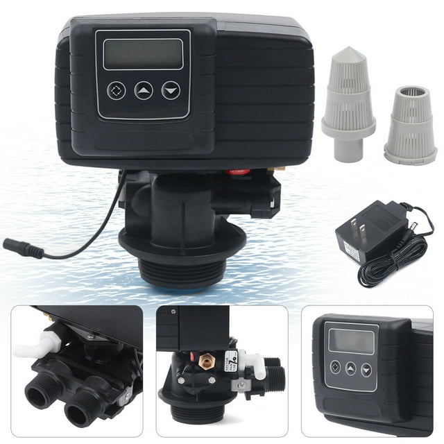 SHZICMY Automatic Digital Control Valve Water Softener Control Valve Filter Head 5600SXT ...