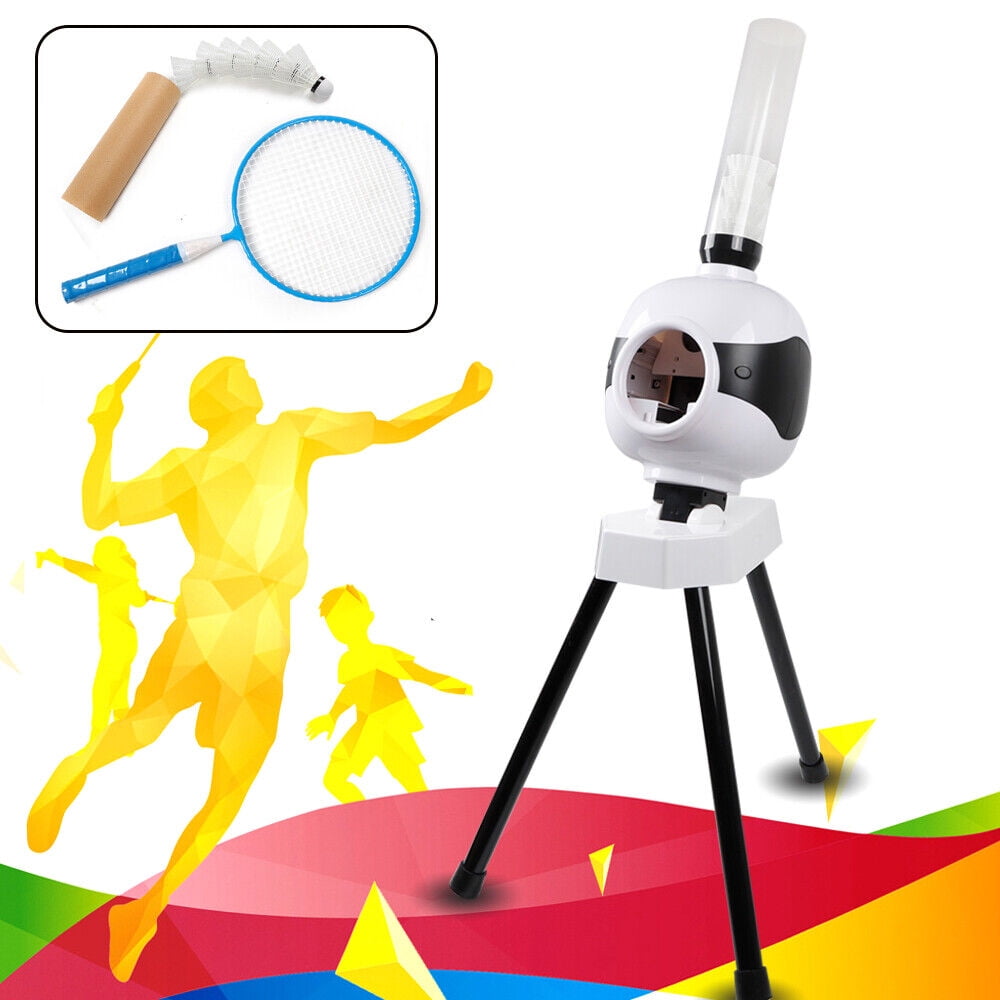SHZICMY Badminton Serve Robot Trainer Shuttlecock Launcher Training ...