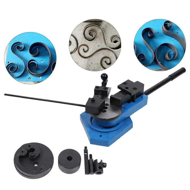 SHZICMY Bender Flat Round Square Angle Bar Bending Machine Metal Bender ...