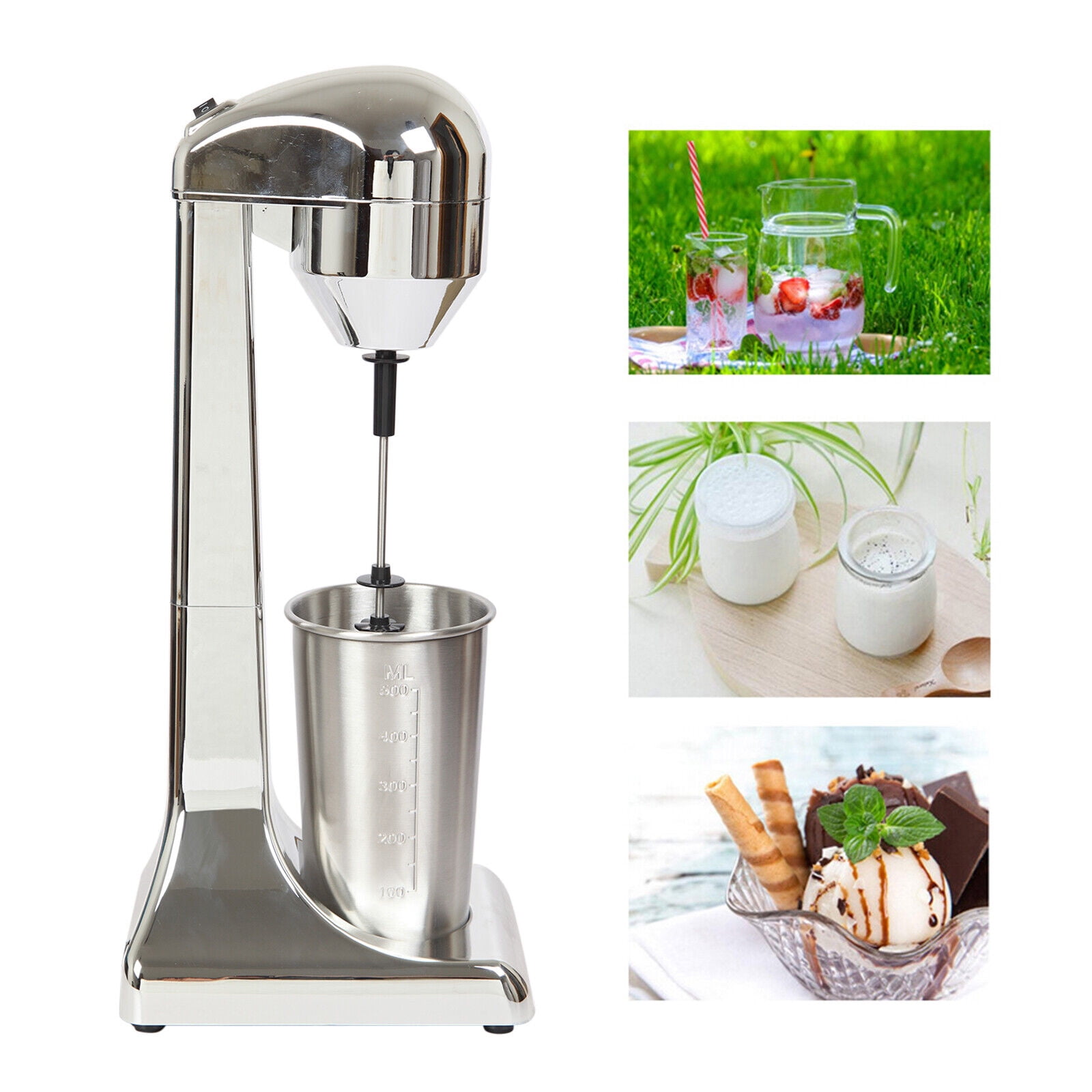 SHZICMY Commercial Electric Milk Shaker Maker Drink Mixer Shake Machine ...