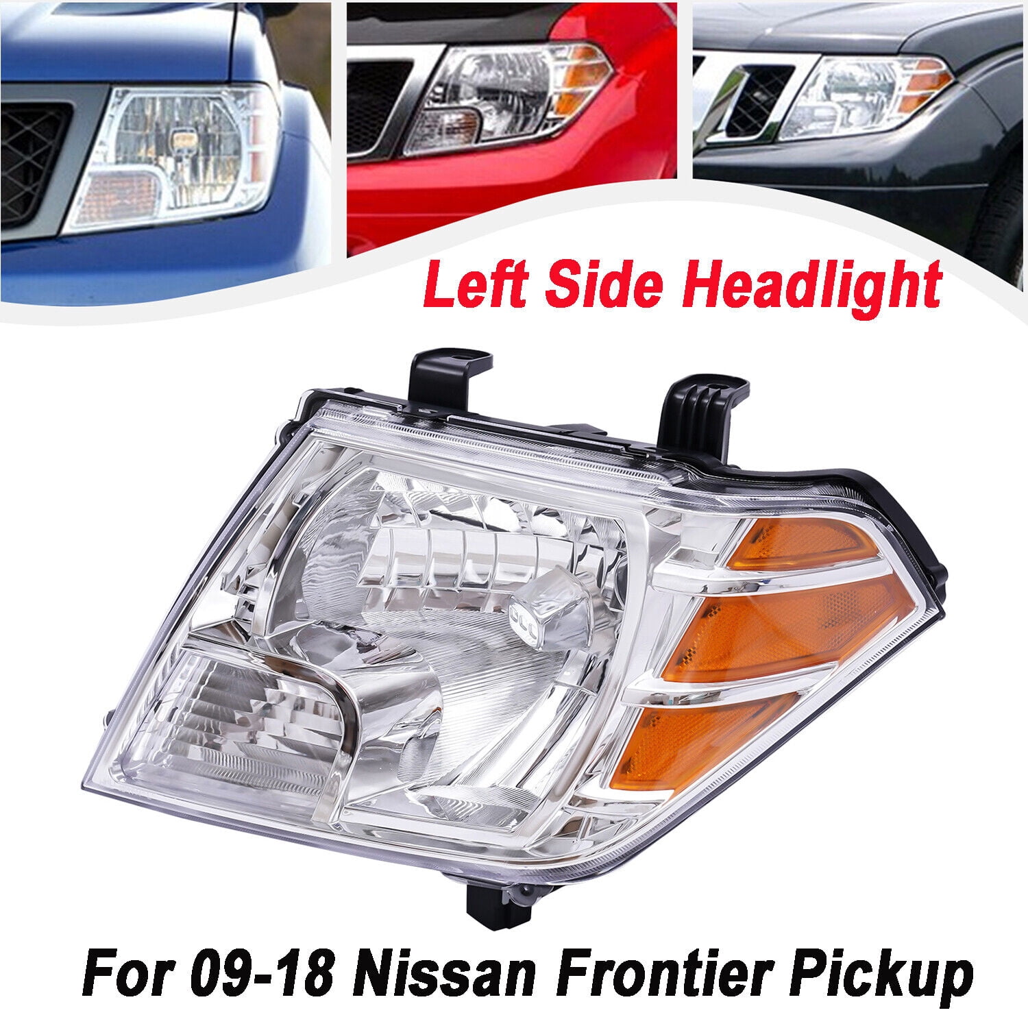 SHZICMY Front Left Light Headlamp 12V for 09-18 Nissan Frontier Pickup ...