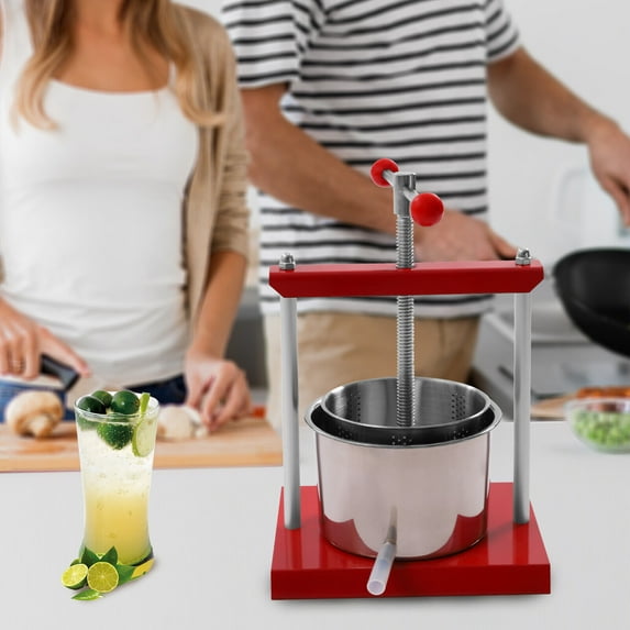 SHZICMY Fruit Wine Press Natural Juice Making Stainless Steel for Apple ...