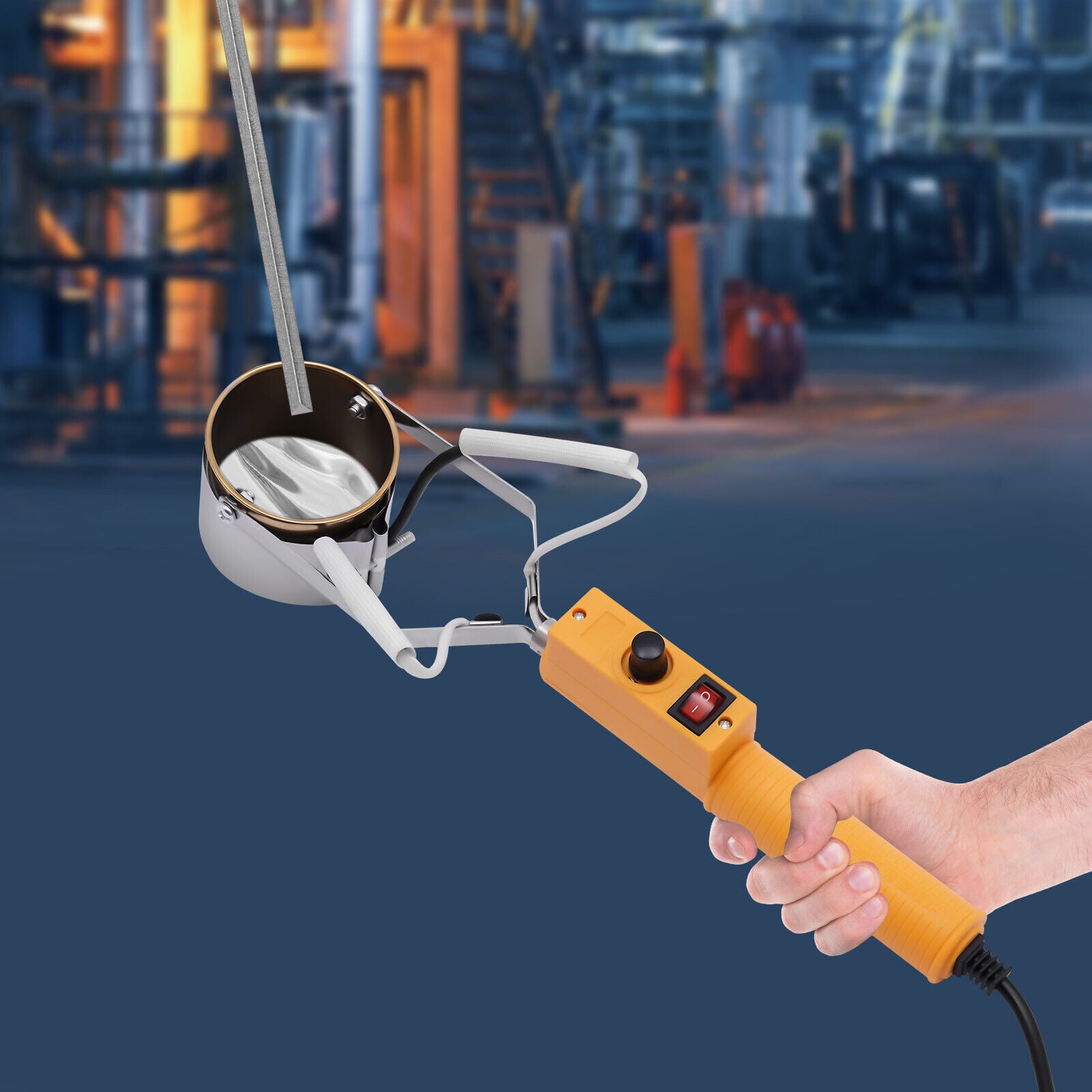 SHZICMY Lead Melting Pot for Fishing Bullet Mold Kit Electric Melting ...