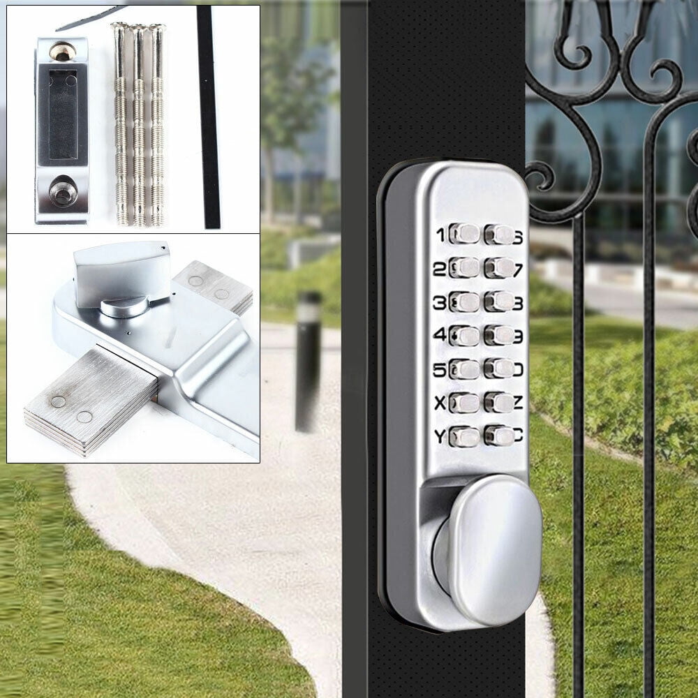 SHZICMY Mechanical Digital Code Door Lock Keyless Electronic Password ...