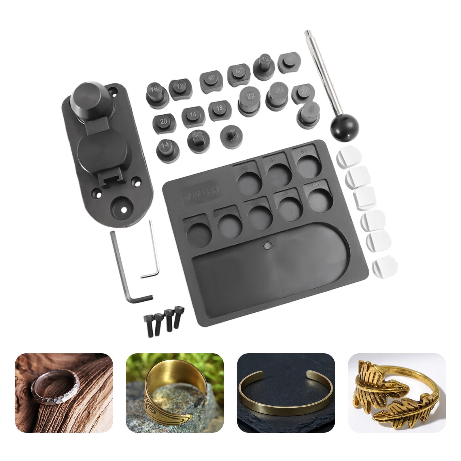 SHZICMY Professional Ring Bender Tool Ring Bending Tool Jewelry Device ...