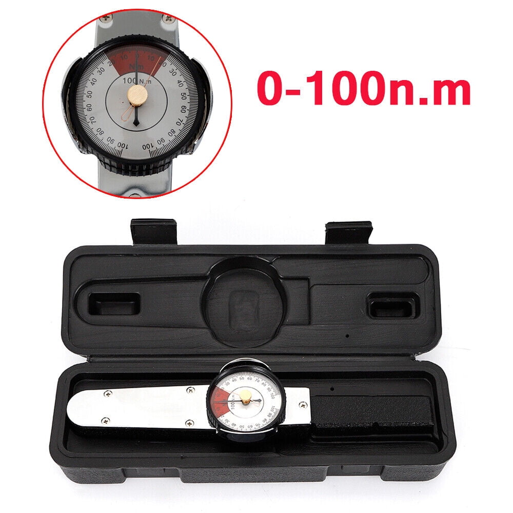 SHZICMY TLB Dial Indicator Torque Wrench Indicating Torquemeter 0-100n ...