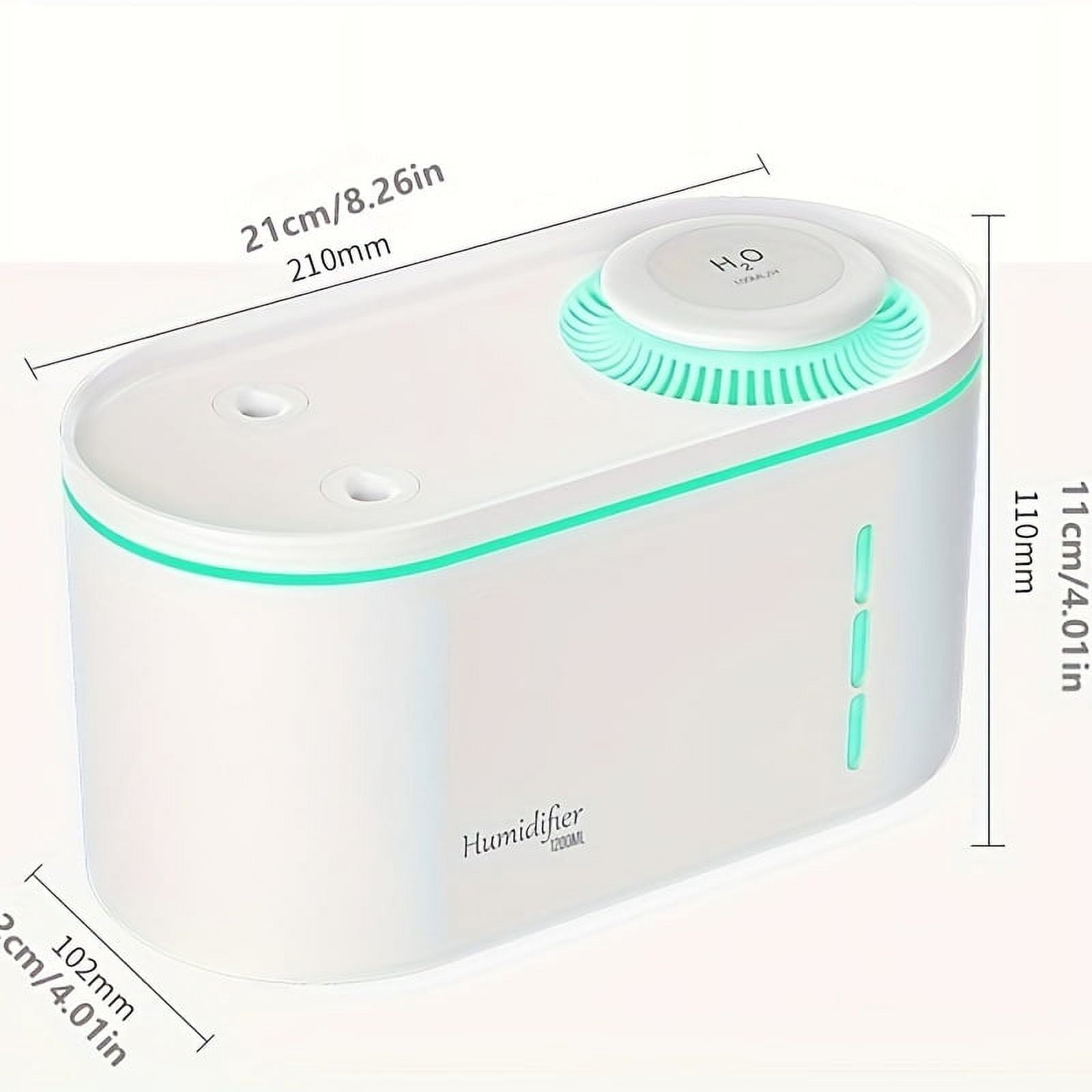 SHZNSJWDKJ Large-Capacity USB-Powered Desktop Humidifier with ...