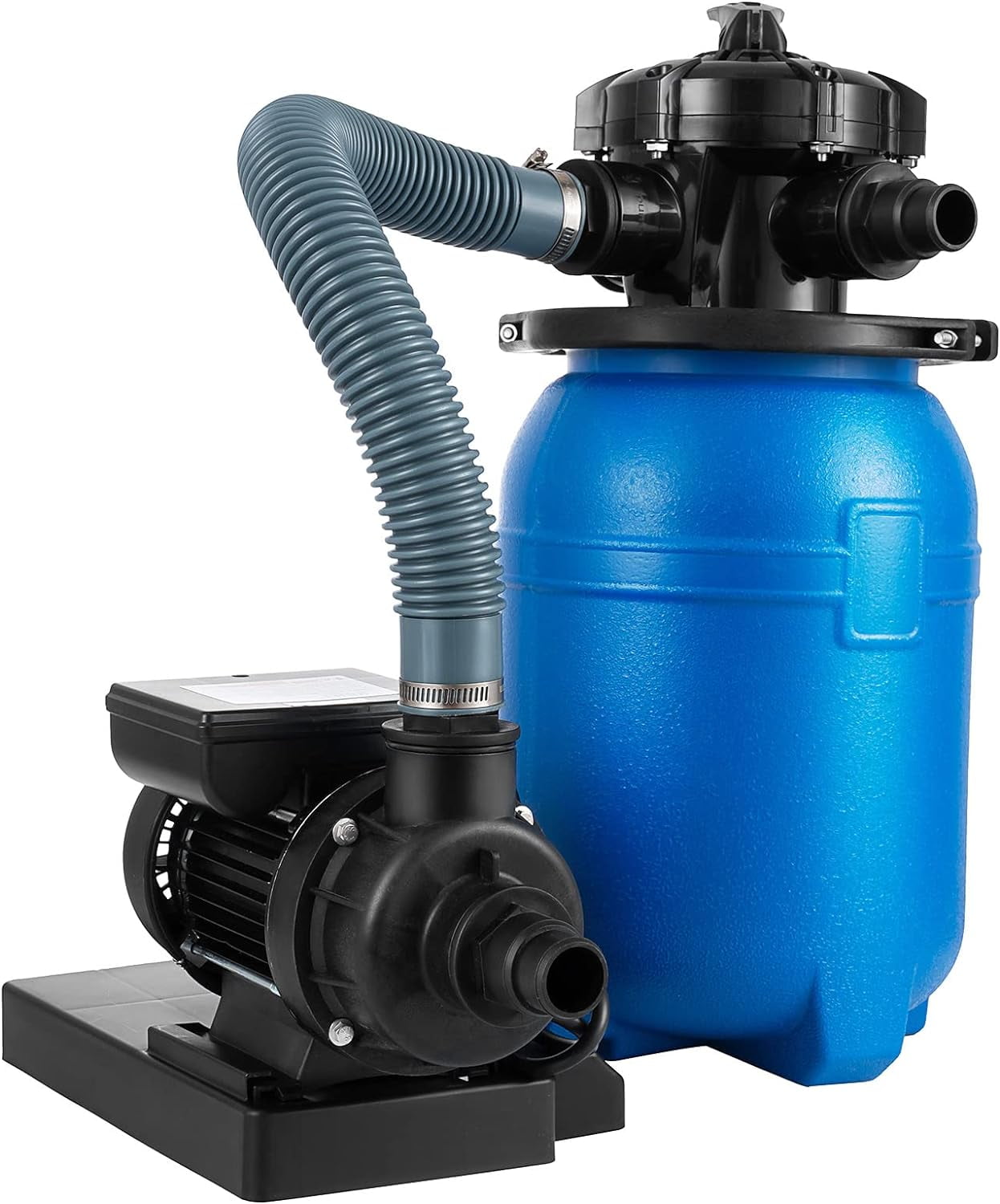 SHZOND 10'' Sand Pool Filter System 10000 Gallon Sand Filter with 1/3 ...