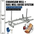 SHZOND Chainsaw Mill 36" Inch Planking Milling Bar 14" to 36" w/9ft ...