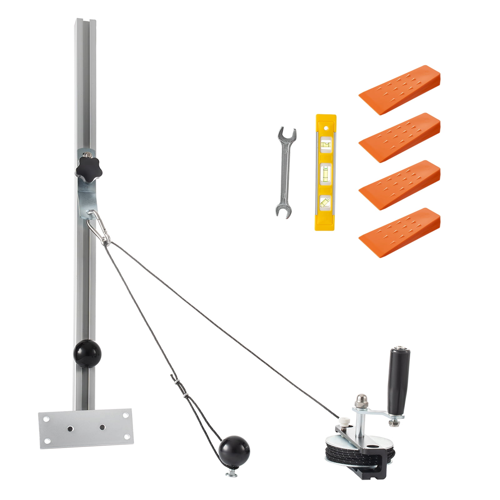 SHZOND Chainsaw Mill Winch Kit with Lever Arm, Smooth Cutting Chainsaw ...