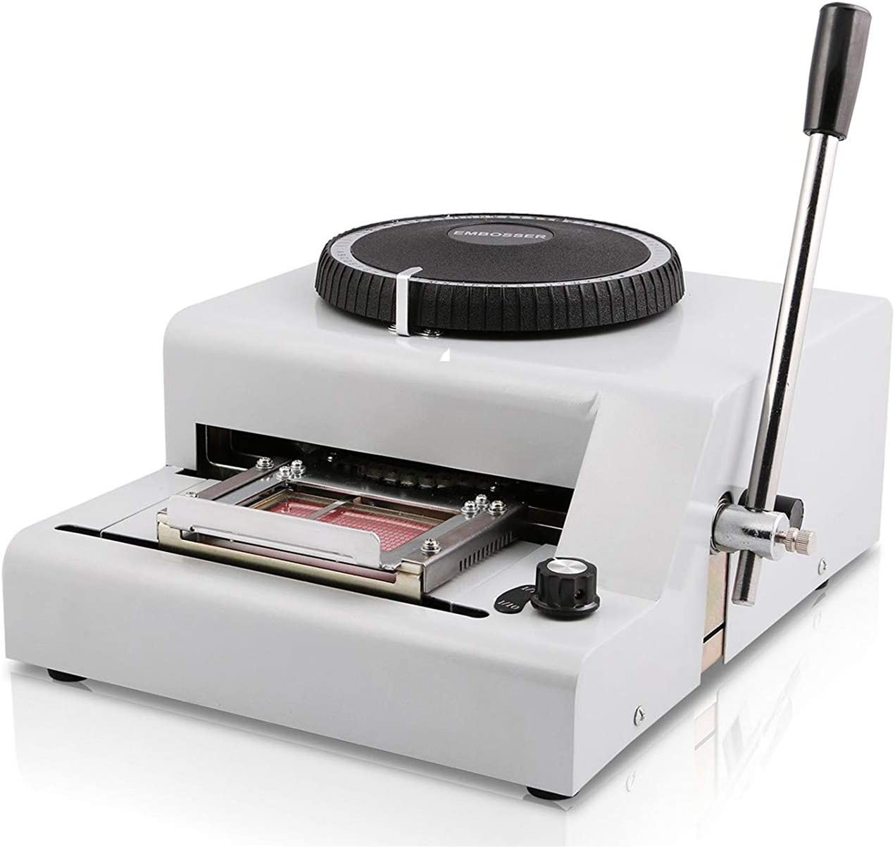 SHZOND Embossing Machine 72 Characters Card Embosser Printer Gift Card ...