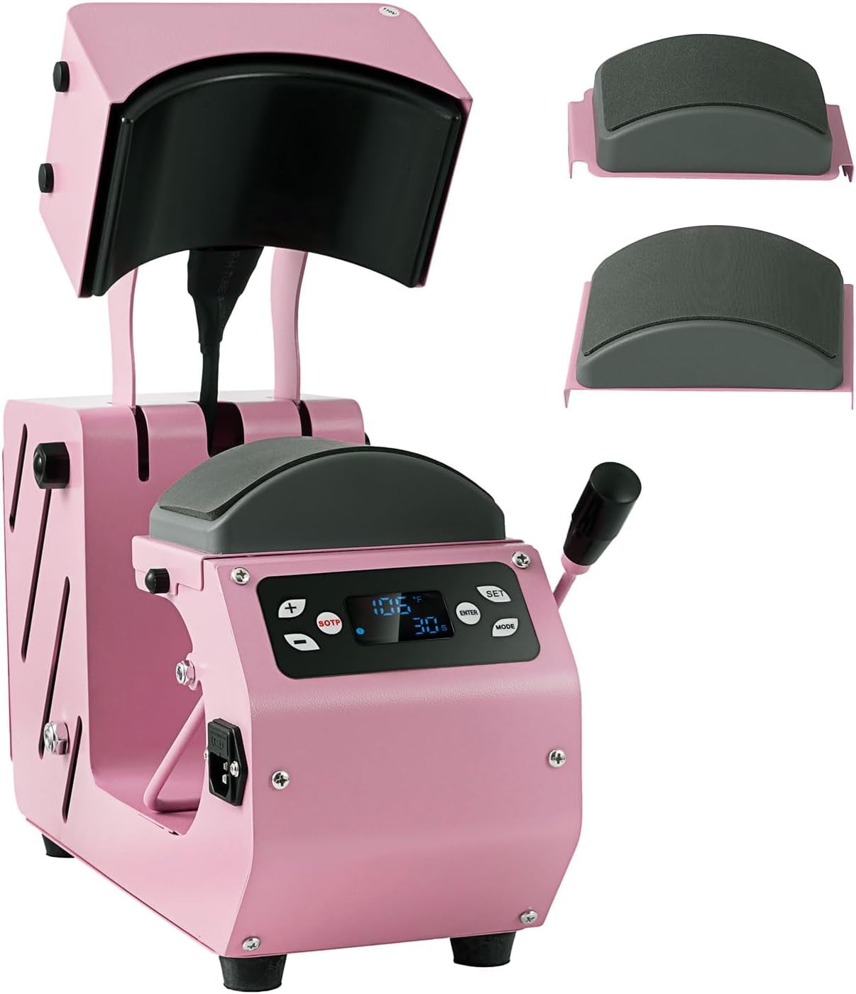 SHZOND Hat Heat Press Auto Cap Heat Press 2in1 Heating Pads Sublimation ...