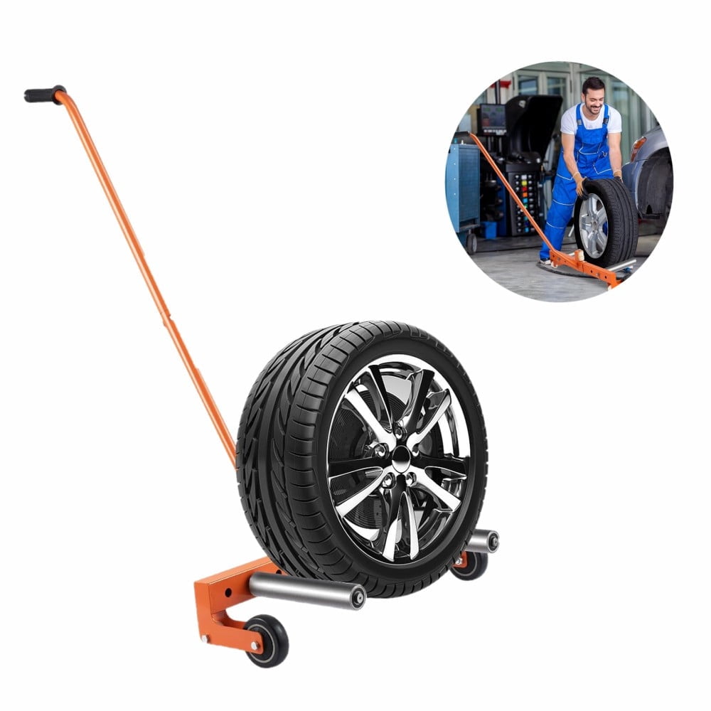 SHZOND Heavy Duty Adjustable Tire Wheel Dolly, 350 LBS Load Capacity ...