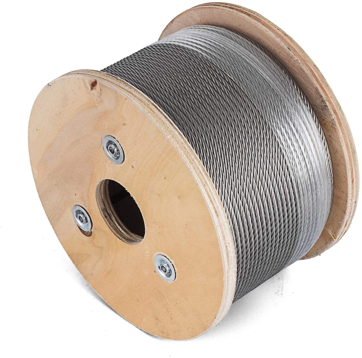 SHZOND T316 Stainless Steel Wire Rope 500ft Aircraft Wire Rope 1/8 ...