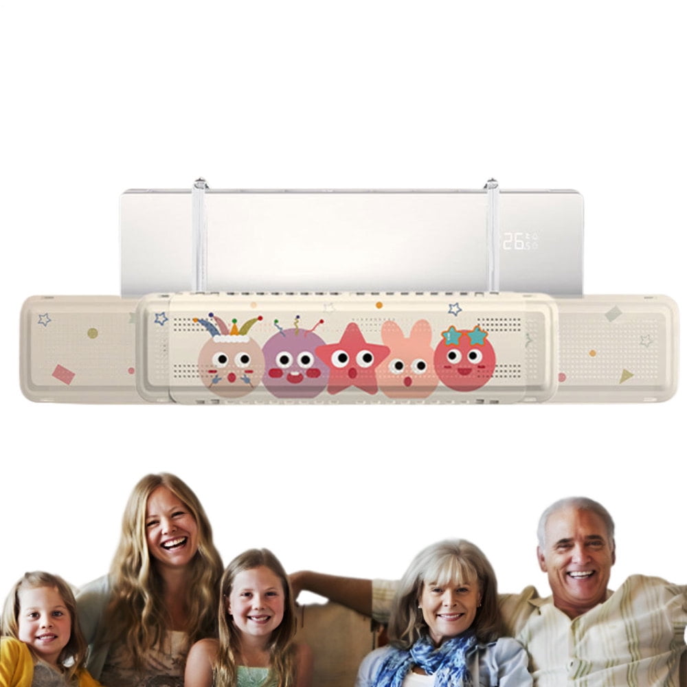 SHZONS Air Conditioner Deflector Retractable Air Conditioner Deflector ...