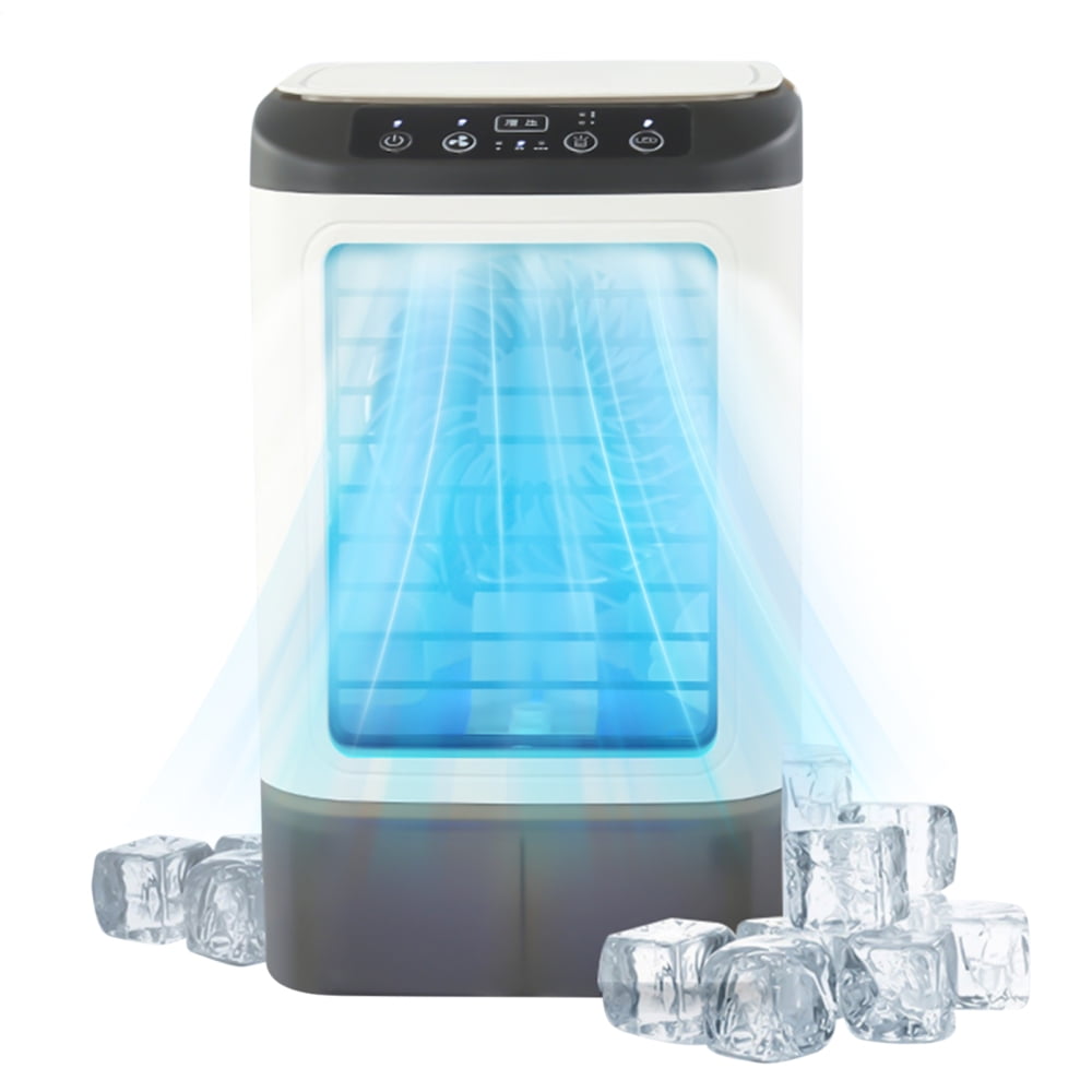 SHZONS Air Conditioner Portable for Room USB Desktop Humidifier 3 Speed ...