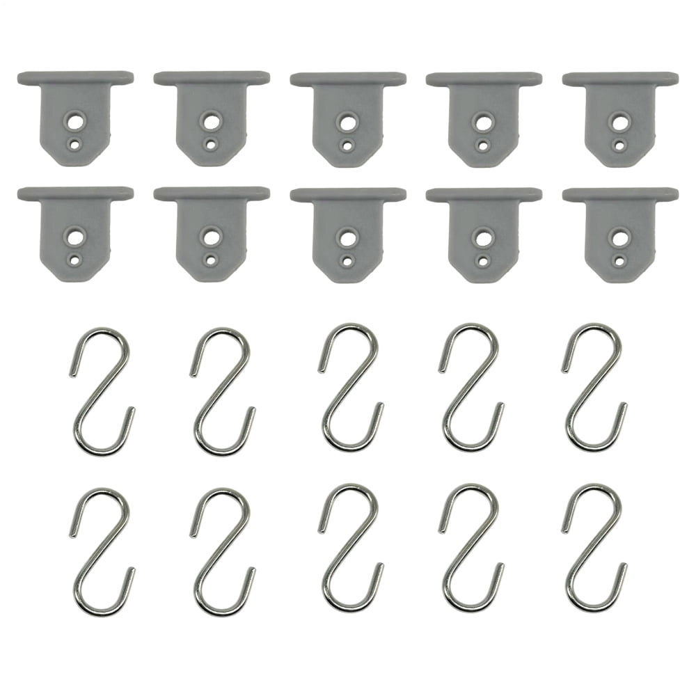 SHZONS Awning Hooks For RV Canopy RV Canopy Light Clips 10X Rubber ...